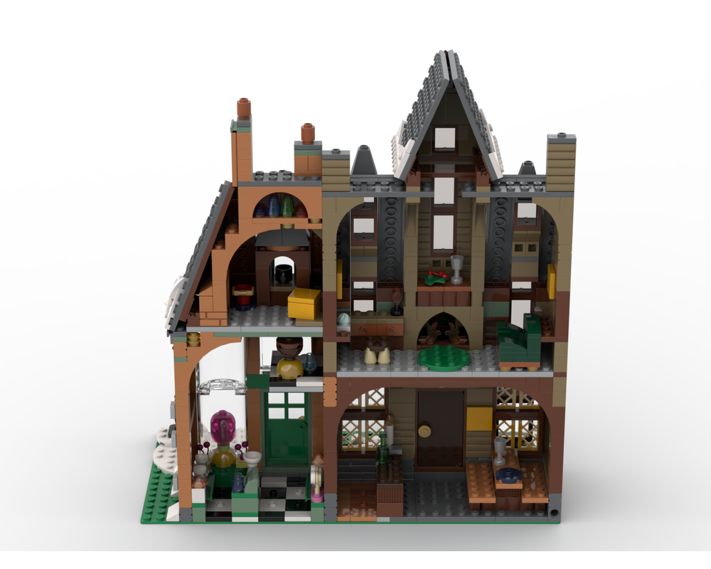 LEGO MOC Hogsmeade Village Mod by Brick Artisan | Rebrickable - Build ...