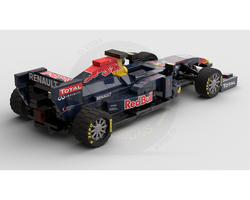LEGO MOC F1 Red Bull Racing RB7 by CGForceDesigns | Rebrickable - Build ...