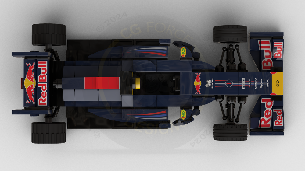 LEGO MOC F1 Red Bull Racing RB7 by CGForceDesigns | Rebrickable - Build ...