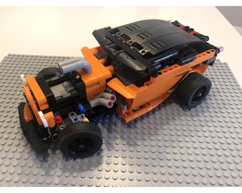 LEGO MOC PU/RC Hot rod (42093 + 42109 dual alternate) by mkolar ...
