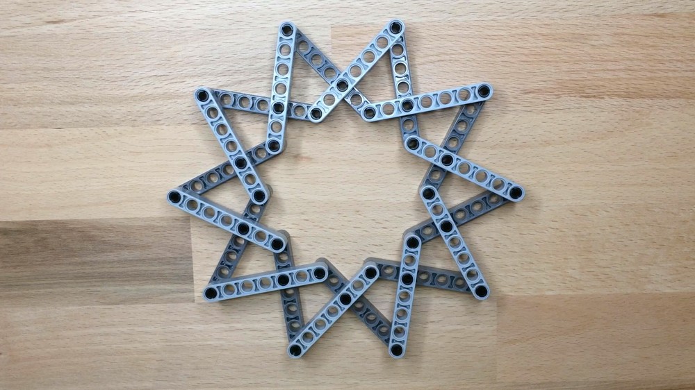 LEGO MOC Star Building Technique by 2in1 | Rebrickable - Build with LEGO