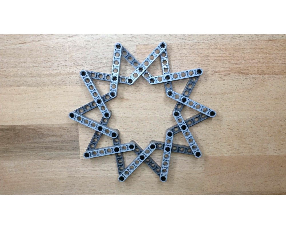 LEGO MOC Star Building Technique by 2in1 | Rebrickable - Build with LEGO