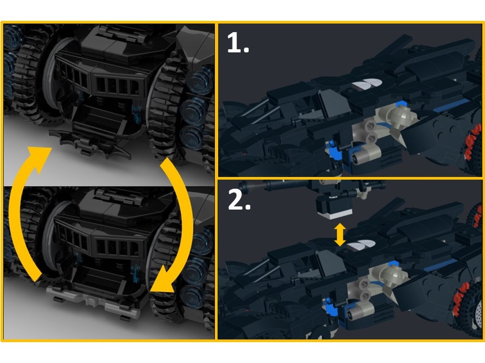 LEGO MOC Batman Arkham Knight Batmobile by Dutch-Designer | Rebrickable ...