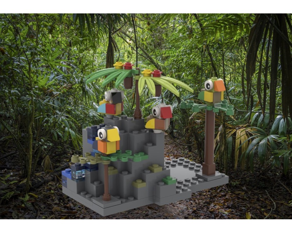 LEGO MOC Parrot Palace by leftride | Rebrickable - Build with LEGO