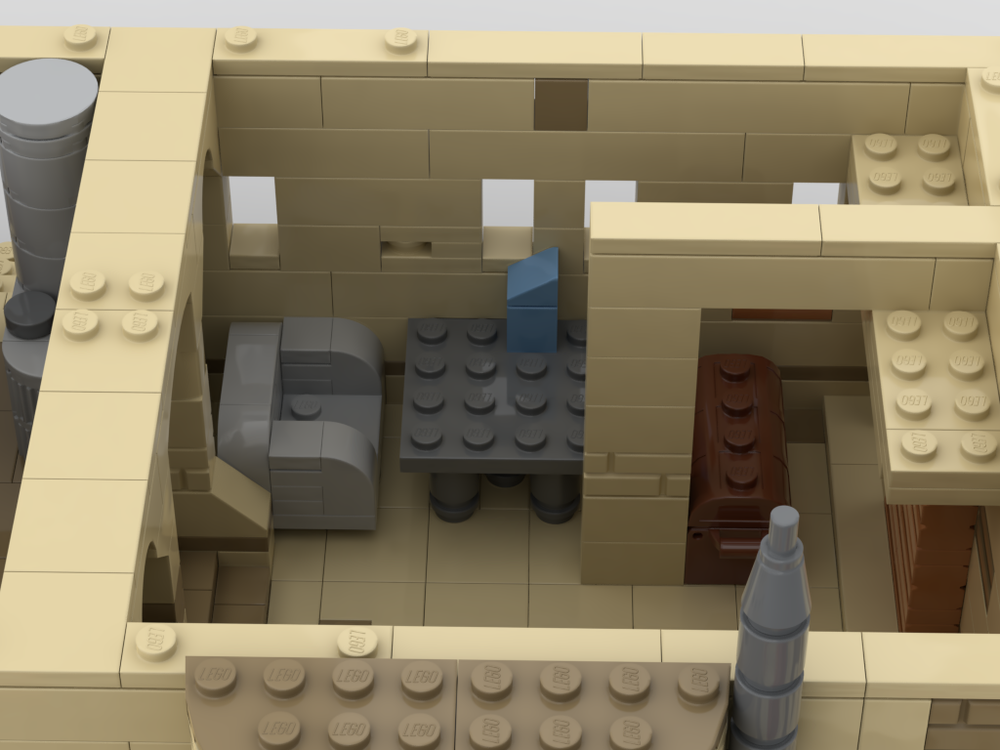 LEGO MOC Tatooine - Ben's Hut by snotwars | Rebrickable - Build with LEGO