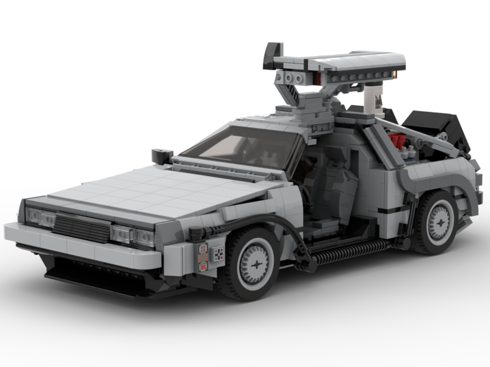 LEGO MOC BTTF time machine by Linse | Rebrickable - Build with LEGO