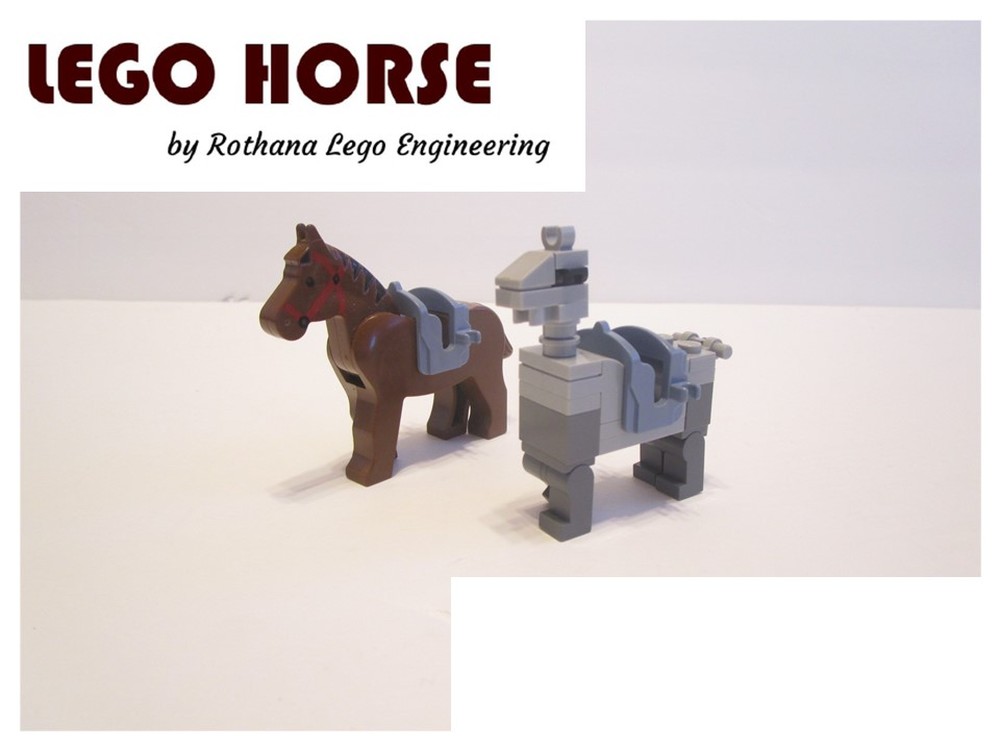 LEGO MOC Lego Horse by Nilsson LEGO Engineering | Rebrickable - Build ...