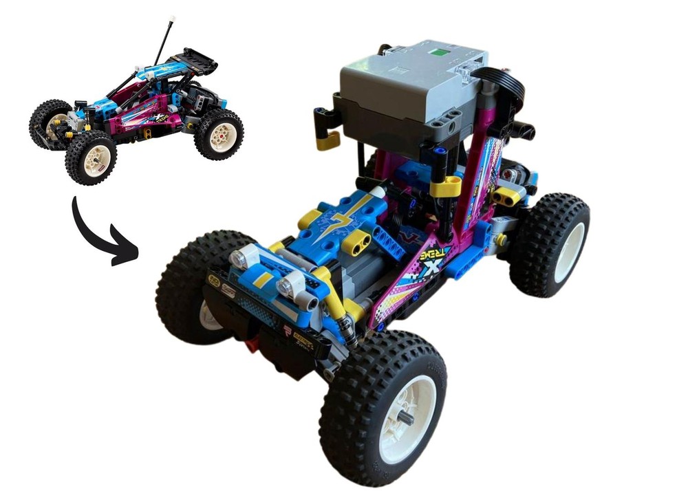 LEGO MOC Jeep From Lego Technic 42124 Off-Road Buggy | Alternative ...