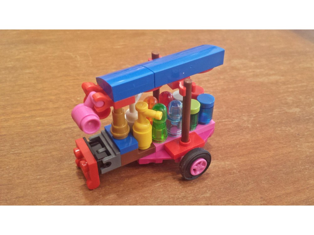 LEGO MOC Syrup street vendor by aquir | Rebrickable - Build with LEGO