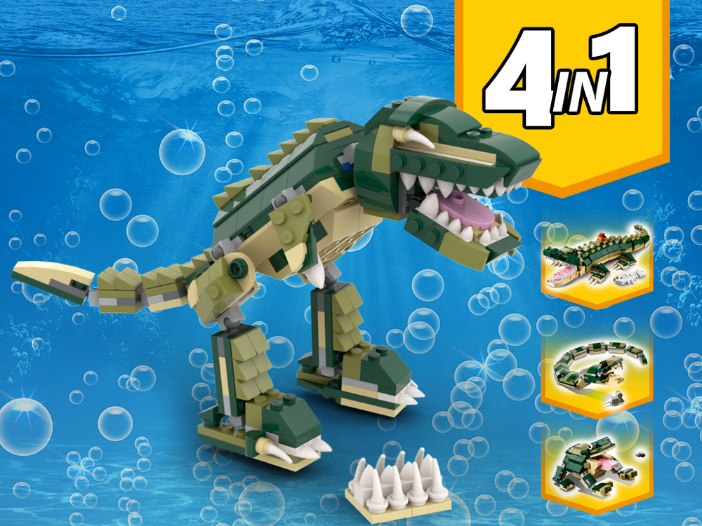 Lego Moc 31121 T Rex Alternative Build By Gabizon Rebrickable Build