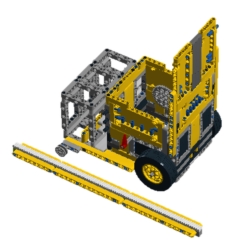 Lego Moc Prototype Attachment For Core By Javierac Rebrickable