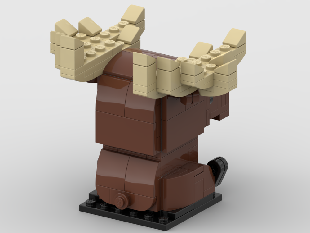 LEGO MOC Moose by Hiddenface | Rebrickable - Build with LEGO