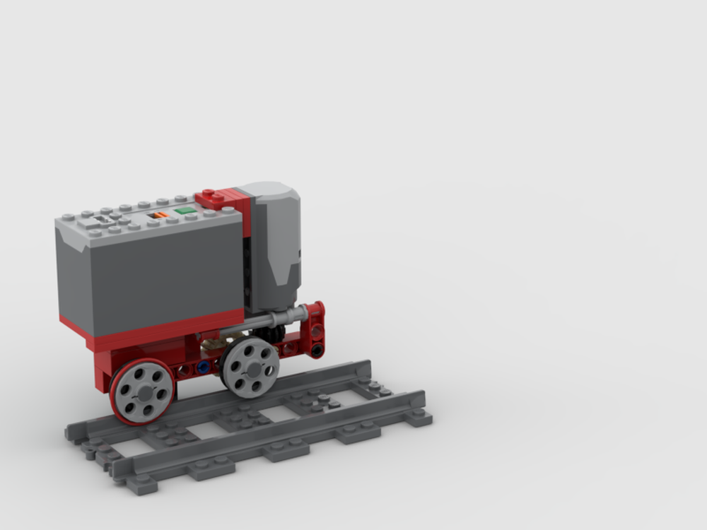 LEGO MOC Double Track Train by UniverseWang | Rebrickable - Build with LEGO