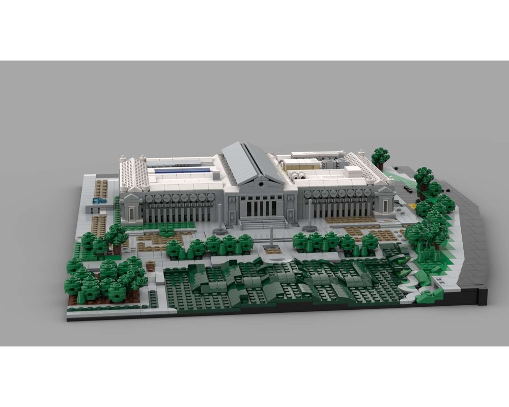 LEGO MOC Field Museum at the 1/650th Scale by FunnyTacoBunny ...