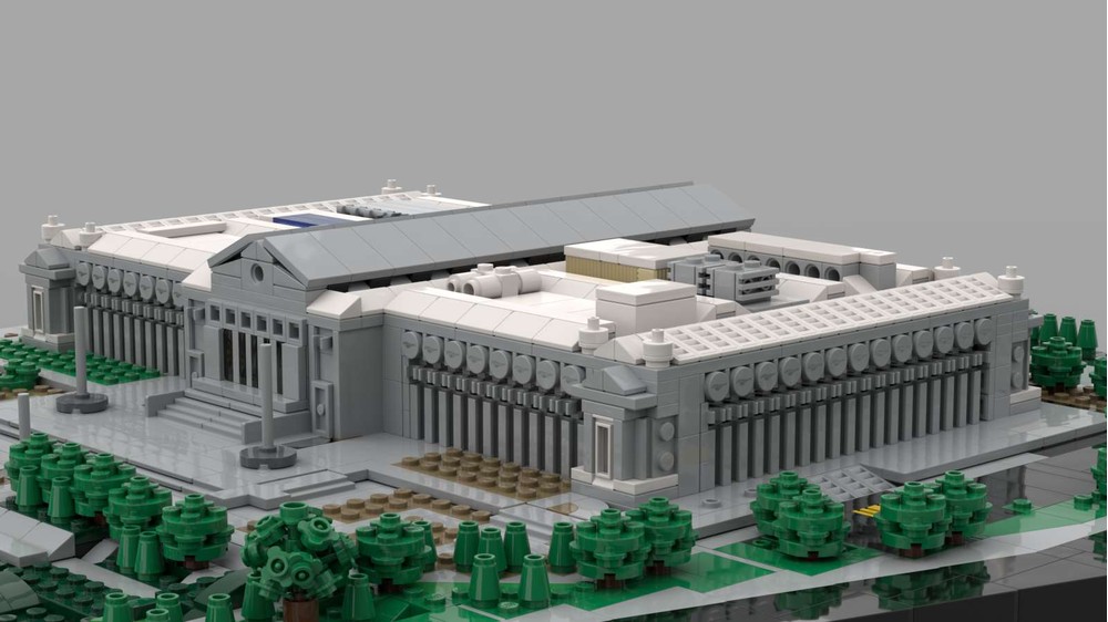 LEGO MOC Field Museum at the 1/650th Scale by FunnyTacoBunny ...