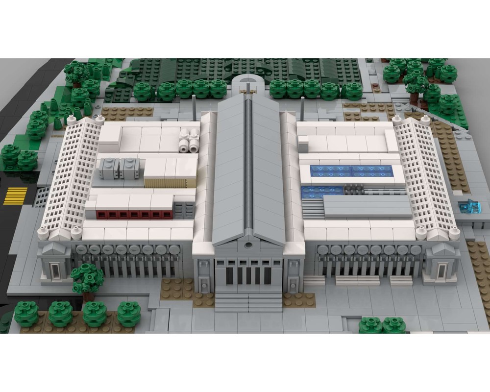 LEGO MOC Field Museum at the 1/650th Scale by FunnyTacoBunny ...