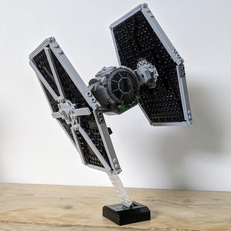 Lego Moc Tie Fighter Stand By Glenntanner55 Rebrickable Build With