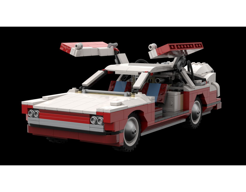 LEGO MOC 10220-1 Back to the Future - Time Machine by emil_mu ...