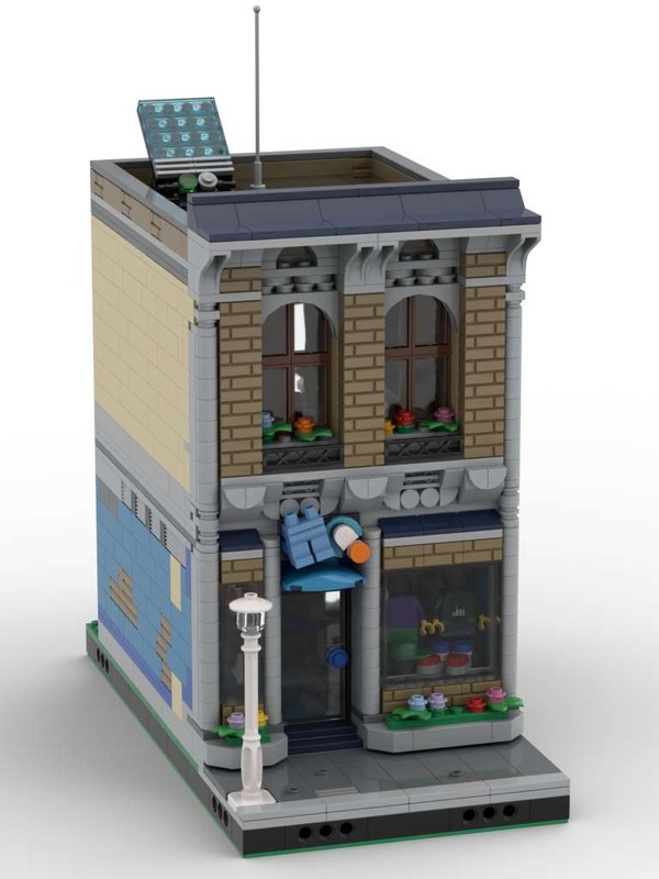 LEGO MOC Clothes Boutique & Apartment by IBrickedItUp | Rebrickable ...