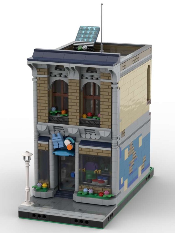 LEGO MOC Clothes Boutique & Apartment by IBrickedItUp | Rebrickable ...