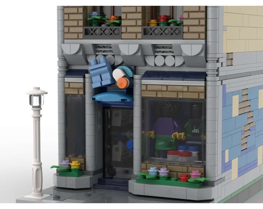 LEGO MOC-80622 Clothes Boutique & Apartment by IBrickedItUp ...