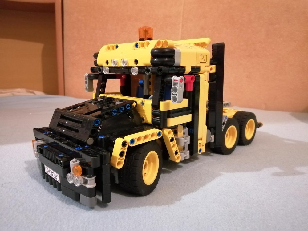 Lego Moc American Truck 42108 By Oldfejit Rebrickable Build With Lego