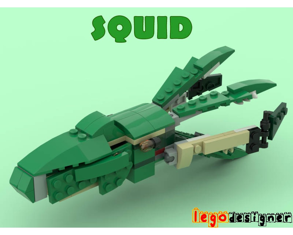 LEGO MOC 31058 Squid by LegoDesigner | Rebrickable - Build with LEGO