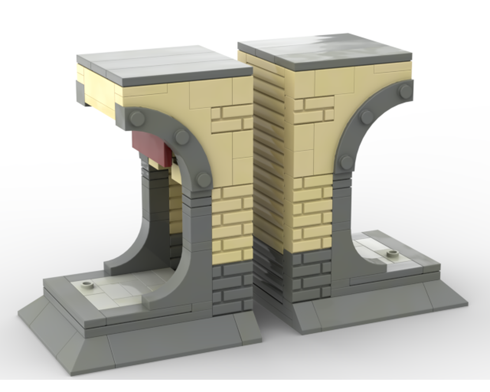 LEGO MOC Platform 9 ¾ by simplygryffindor | Rebrickable - Build with LEGO