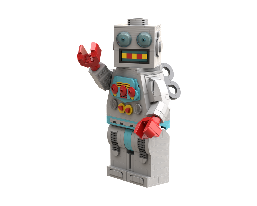 Lego Moc Mega Clockwork Robot By Legofolk Rebrickable Build With Lego