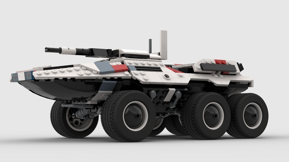 Lego Moc M35 Mako From Mass Effect By Spaceorca Rebrickable Build