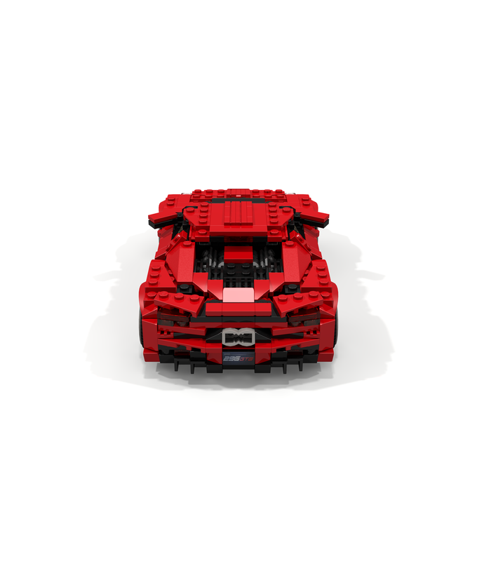 LEGO MOC Ferrari 296 GTB (2022) - 1:21 Miniland Advanced by lego911 ...
