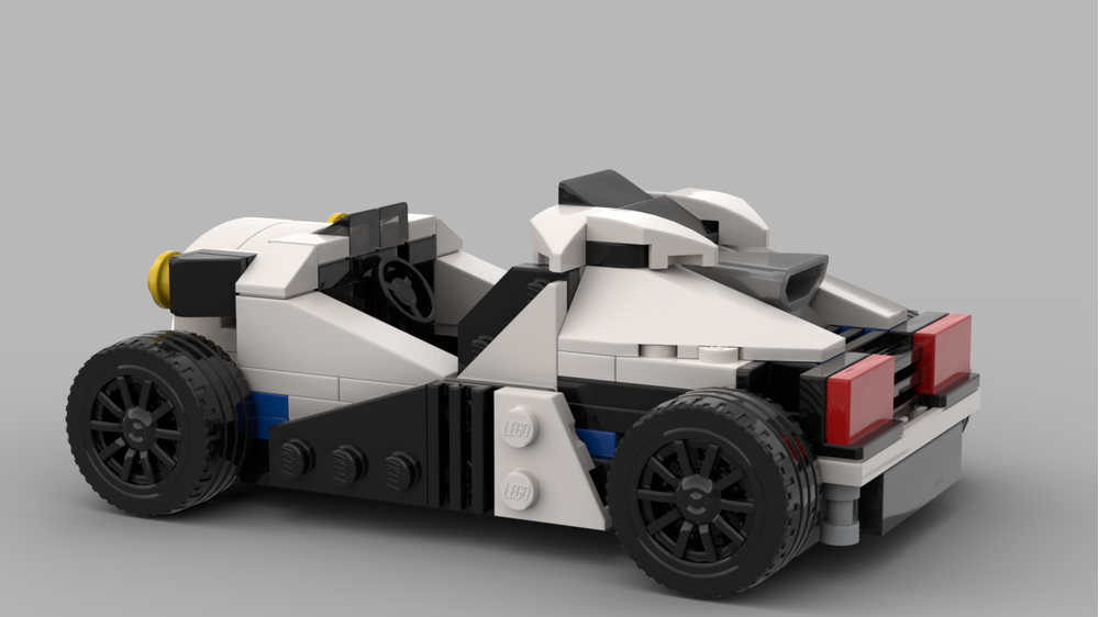LEGO MOC Hot Rod - Alternate build 3 Lego 76900 by n2brick ...