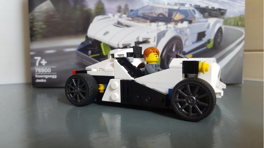 LEGO MOC Hot Rod - Alternate build 3 Lego 76900 by n2brick ...