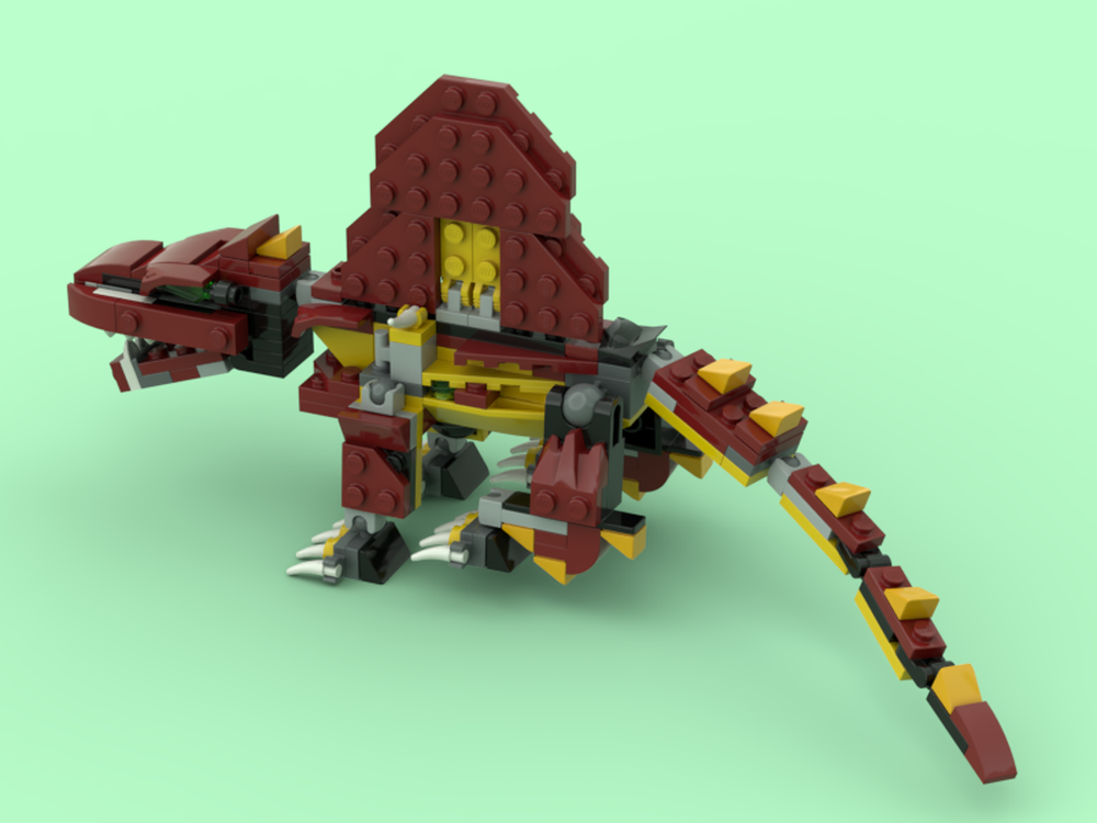 LEGO MOC 31073 Dimetrodon by LegoDesigner | Rebrickable - Build with LEGO