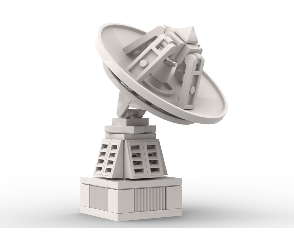 LEGO MOC Satellite ground station by BrickSat | Rebrickable - Build ...