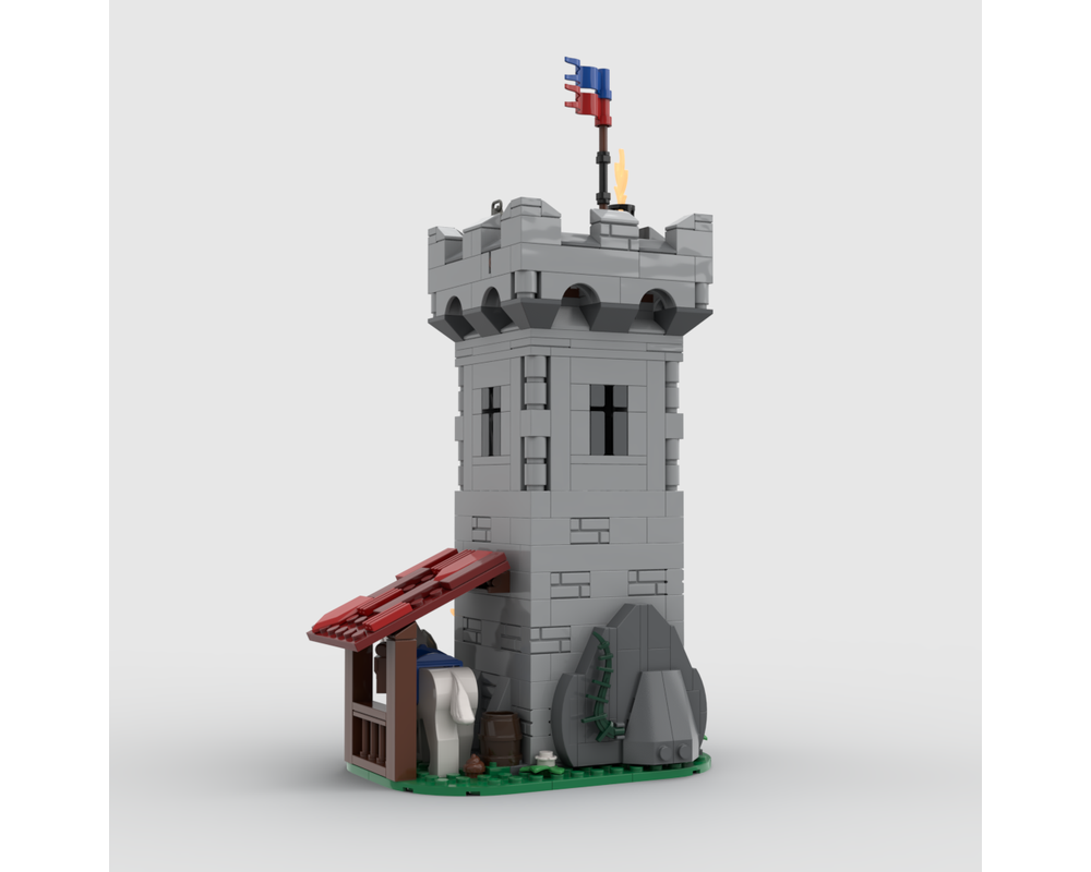 LEGO MOC Modular Watchtower by bricks_fan_uy | Rebrickable - Build with ...