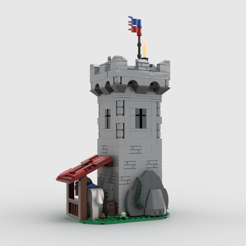 LEGO MOC Modular Watchtower by bricks_fan_uy | Rebrickable - Build with ...