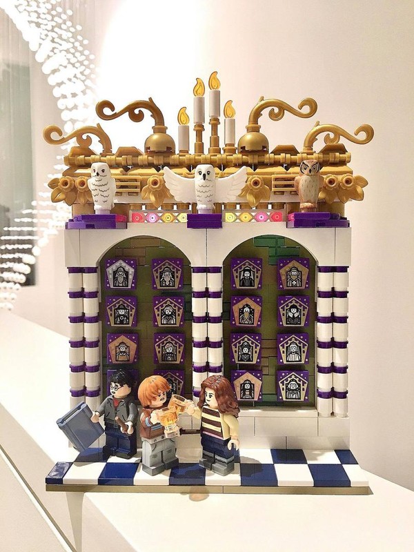 LEGO MOC HarryPotter Wizard Card Tiles Display Stand by frozenkuku ...