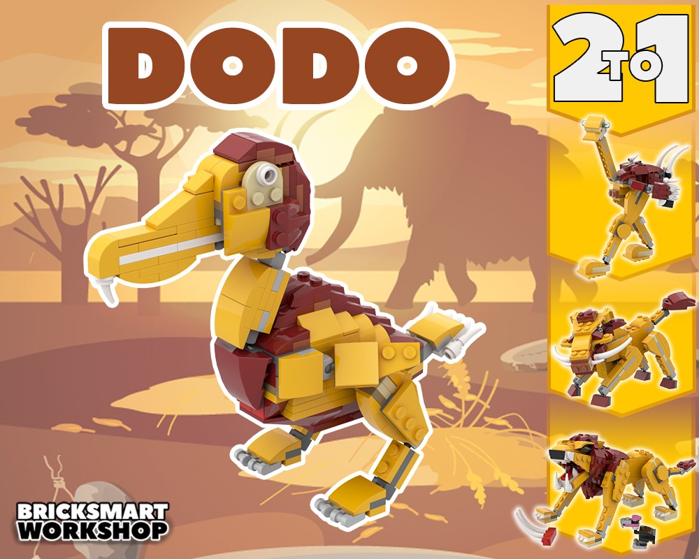 LEGO MOC Dodo 31112 2 to 1 by bricksmartworkshop | Rebrickable - Build ...