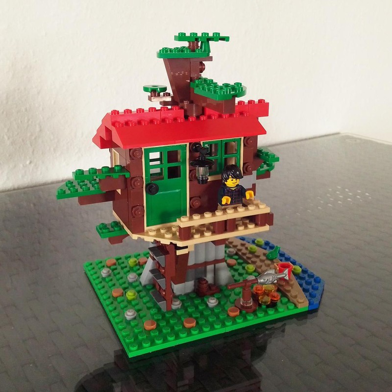 LEGO MOC 31048 Tree House by Nequmodiva | Rebrickable - Build with LEGO