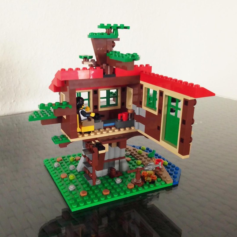 LEGO MOC 31048 Tree House by Nequmodiva | Rebrickable - Build with LEGO