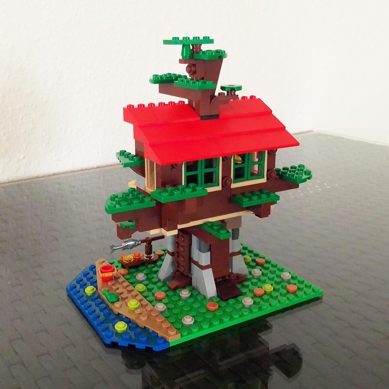 LEGO MOC 31048 Tree House by Nequmodiva | Rebrickable - Build with LEGO