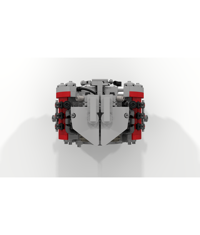 LEGO MOC Ferrari F163 UCS 2,992cc V6 Turbo PHEV Engine - UCS Expert 1: ...