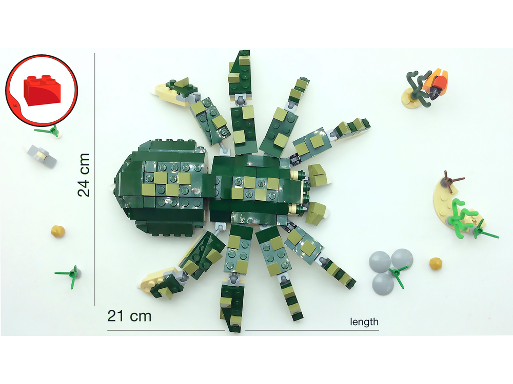 LEGO MOC Big Spider - Lego Creator 31121 by Bricks Ideas | Rebrickable ...