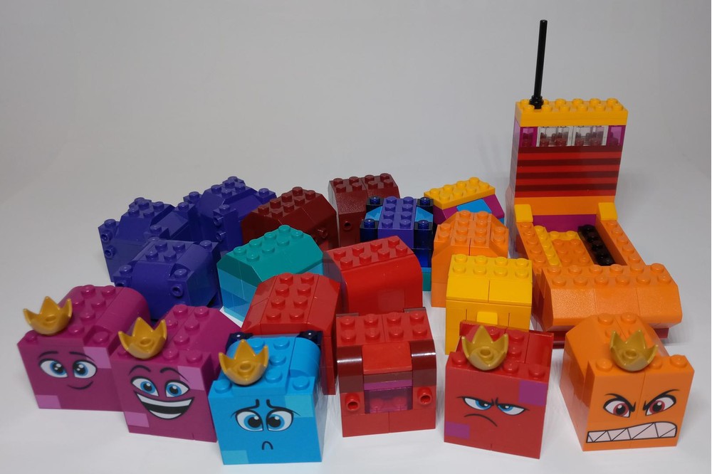 LEGO MOC 70825 Modular Minihouses by Dafeld | Rebrickable - Build with LEGO