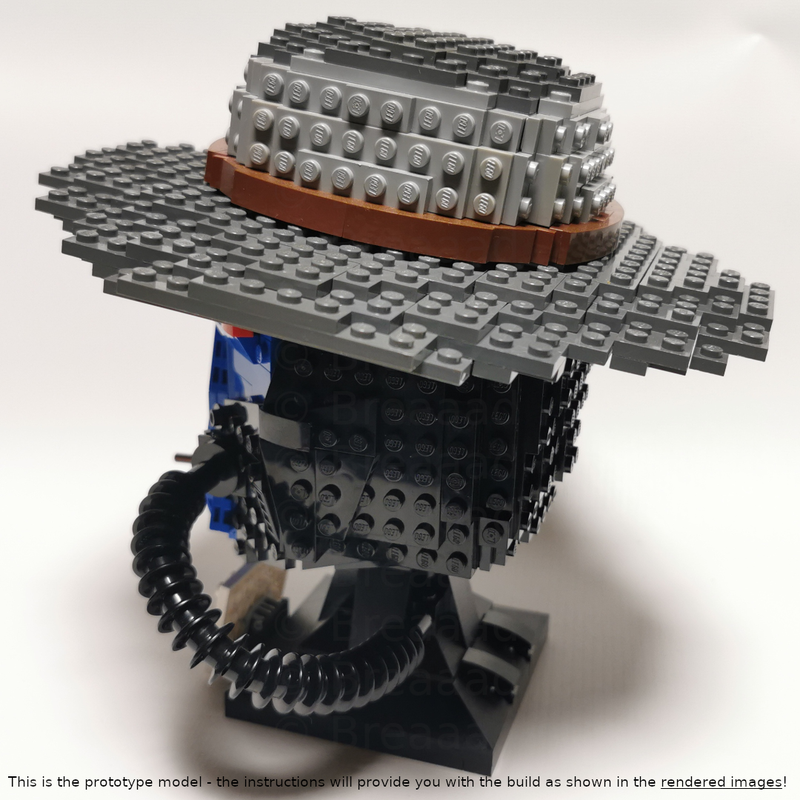 LEGO MOC Cad Bane ("Helmet" Collection) by Breaaad | Rebrickable ...