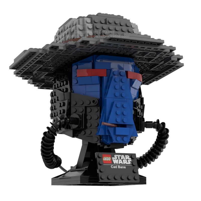 LEGO MOC Cad Bane ("Helmet" Collection) by Breaaad | Rebrickable ...