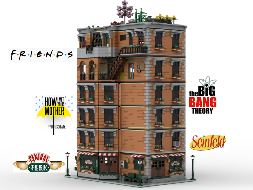 LEGO MOC HIMYM Apartment by Brick Artisan | Rebrickable - Build with LEGO