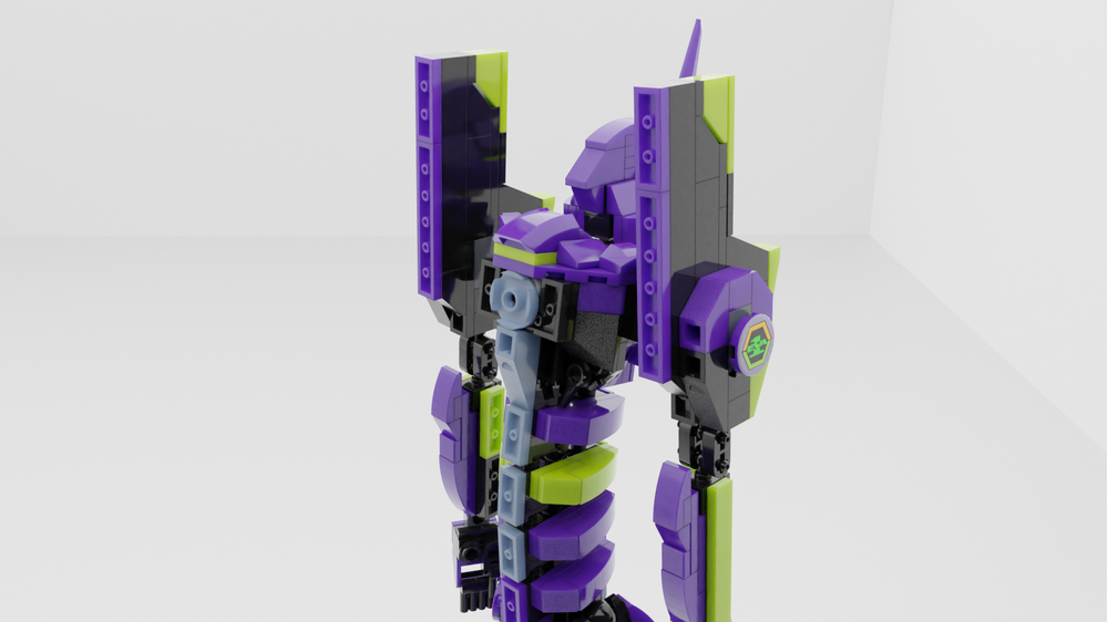 LEGO MOC Neon Genesis Evangelion - EVA 01 by Marco666 | Rebrickable ...