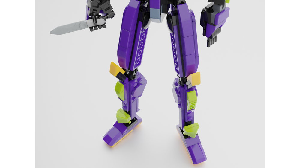 LEGO MOC Neon Genesis Evangelion - EVA 01 by Marco666 | Rebrickable ...